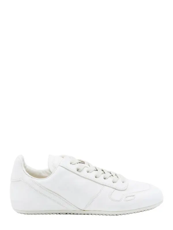 Rick Owens Lace Up Sneakers - Milk