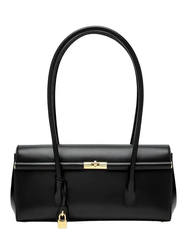 Dolce & Gabbana Marlene Grained Leather Bag - Black