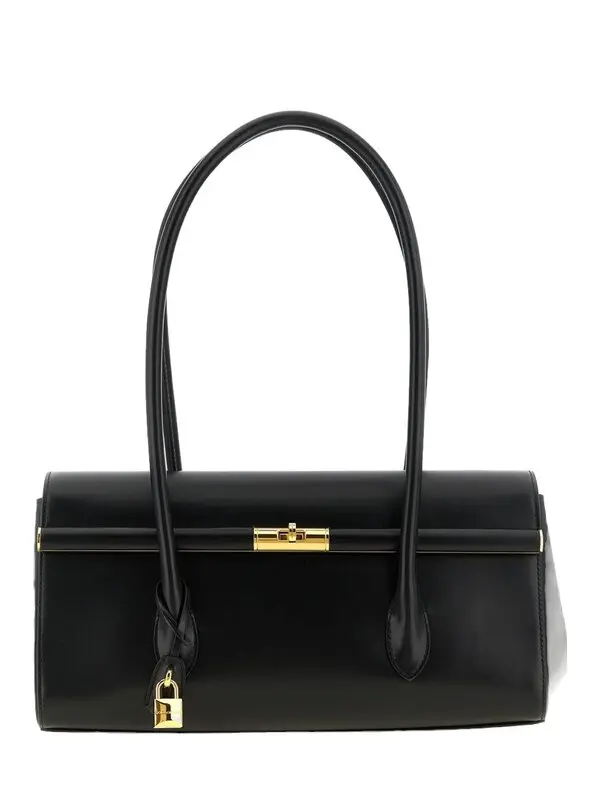 Dolce & Gabbana Marlene Grained Leather Bag - Black
