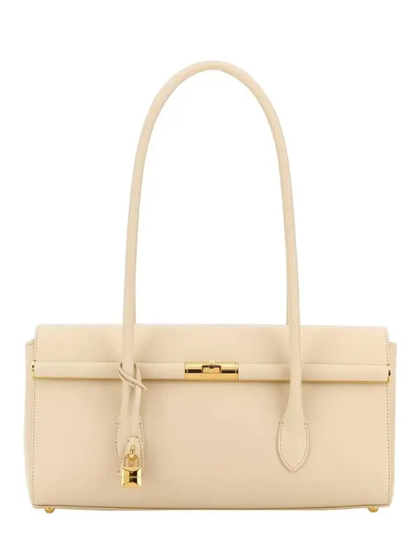 Dolce & Gabbana Marlene Grained Leather Bag - Butter