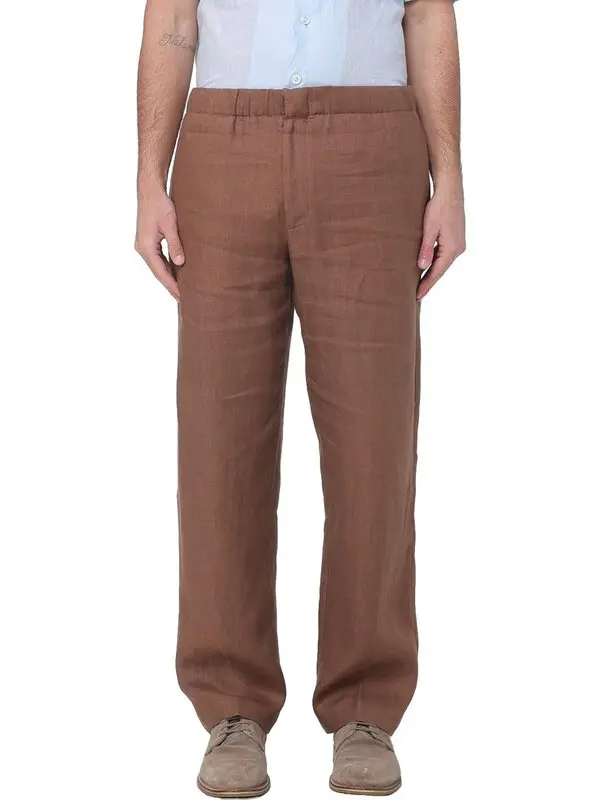 LARDINI Trousers - Brown