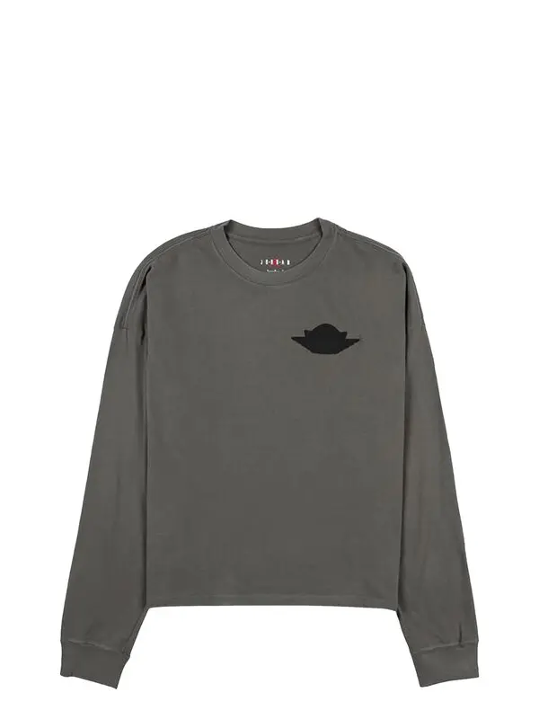 JORDAN J Wings Long-sleeve Tee - Grey