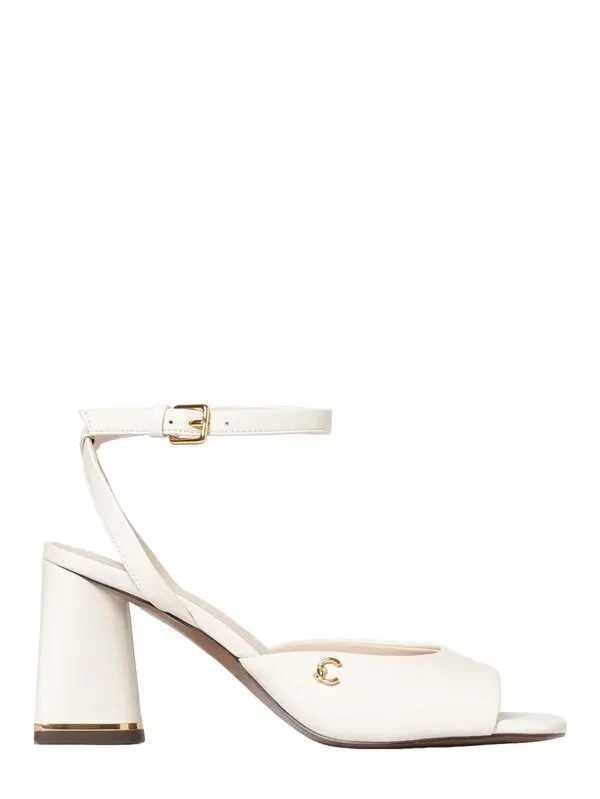 COCCINELLE Heeled Sandal - Pearl