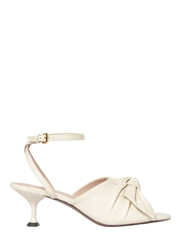 COCCINELLE Heeled Sandal - Pearl