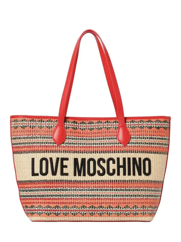Moschino Tote Bag - Red