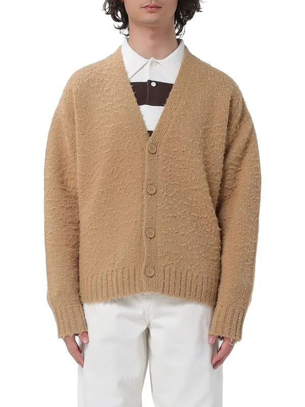 Axel Arigato Wool Blend Cardigan - Beige