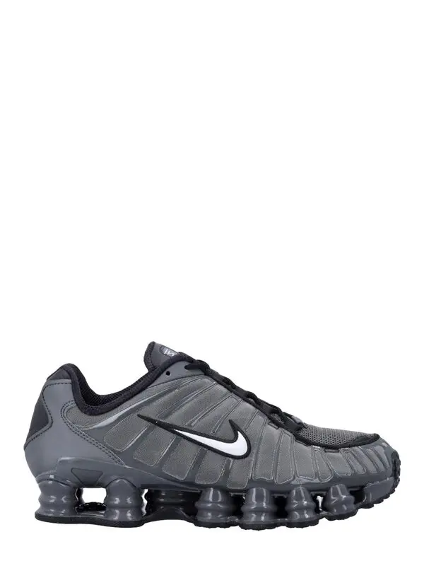Nike Shox Tl Se Rubber And Mesh Sneakers - Grey