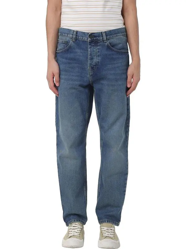 Carhartt Work In Progress Straight Leg Jeans - Blue