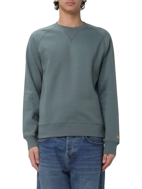 Carhartt Work In Progress Cotton Blend Crewneck Sweatshirt - Green