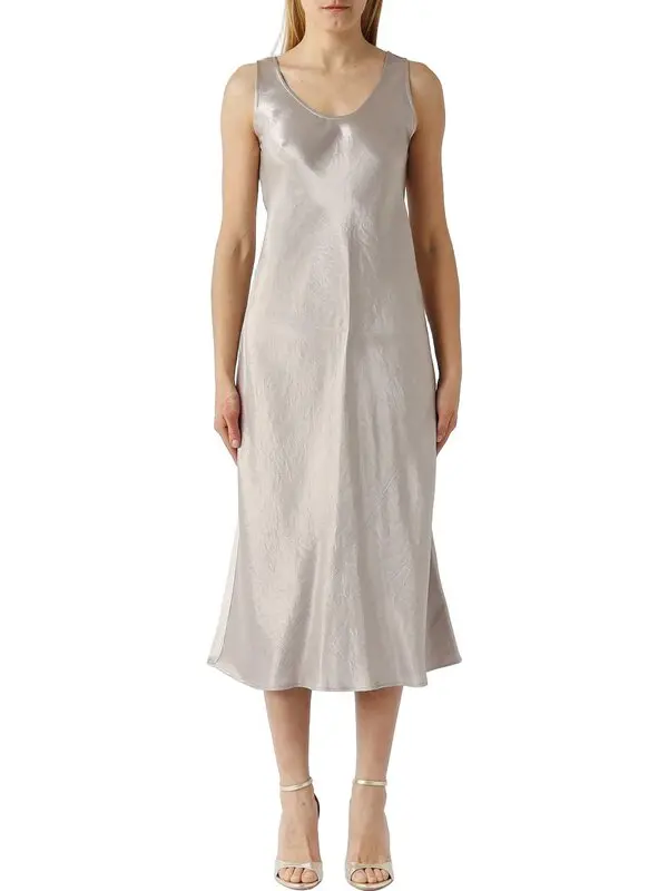 Max Mara Sleeveless Midi Dress - Pearl