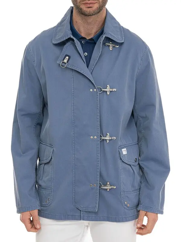 FAY Jacket - Gnawed Blue