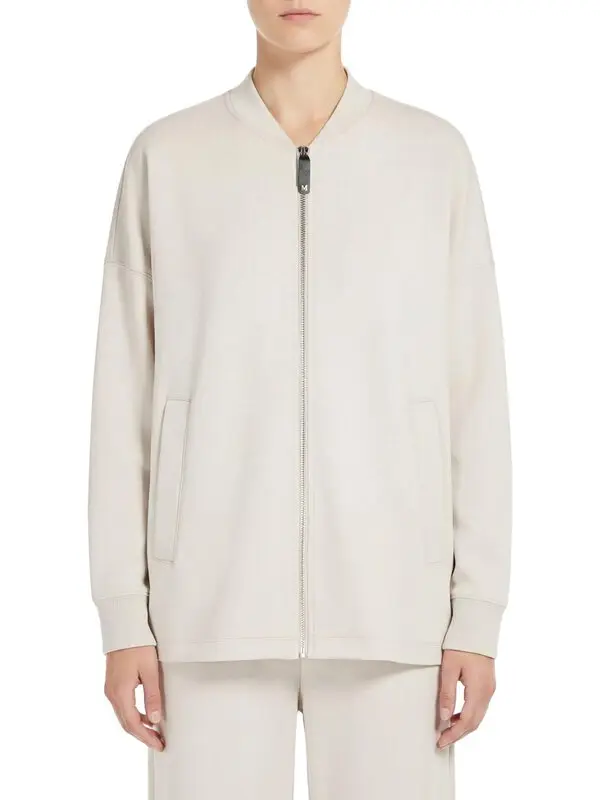 Max Mara Bomber Jacket - Ecru