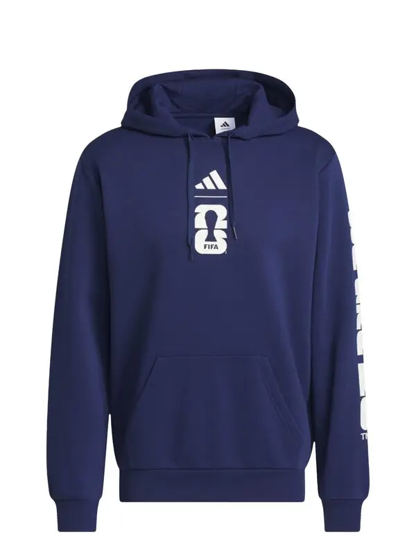 Adidas World Cup 26 Usa Graphic Hoodie - Blue