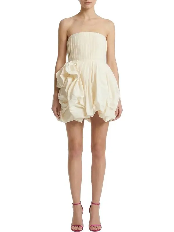 Carolina Herrera Strapless Dress - White