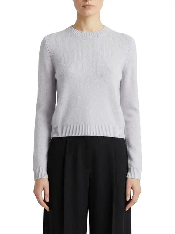 Khaite Crew Neck Sweater - Ice