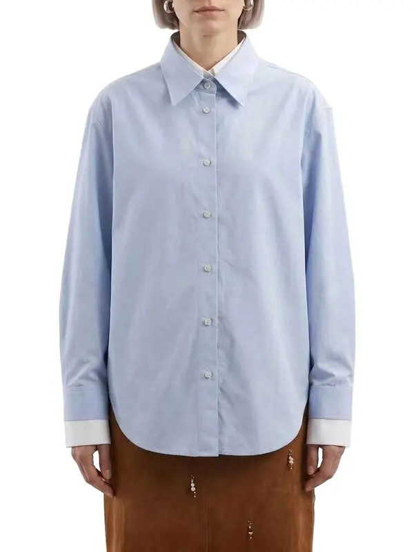 Acne Studios Shirt - Gnawed Blue