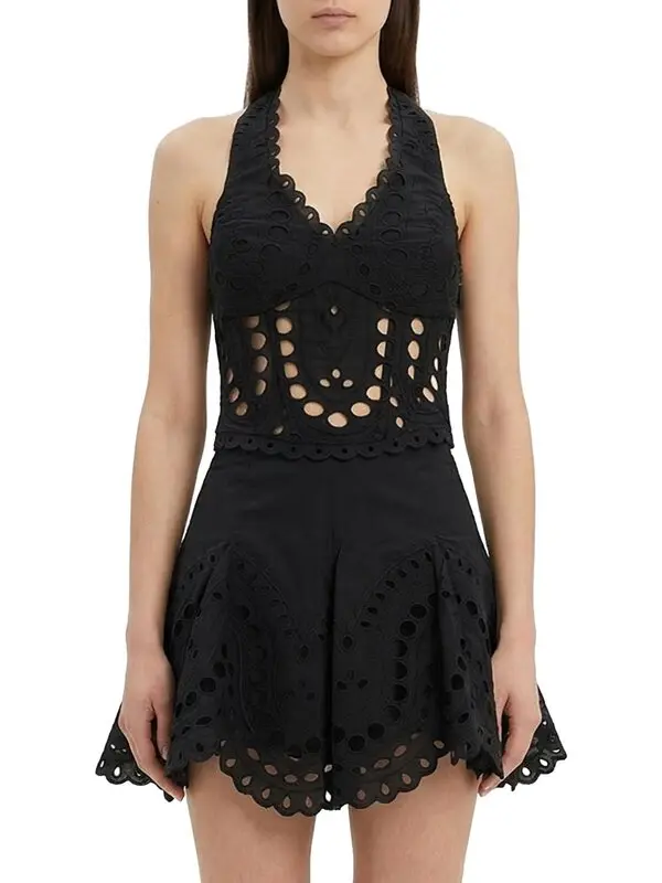 Charo Ruiz Ibiza Top - Black