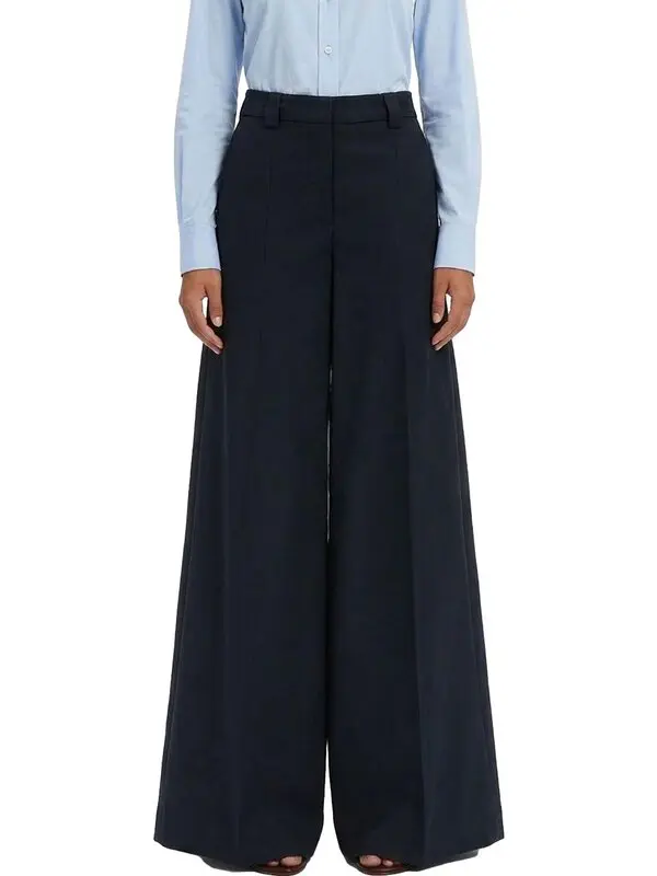 THELATEST Wide Leg Trousers - Black
