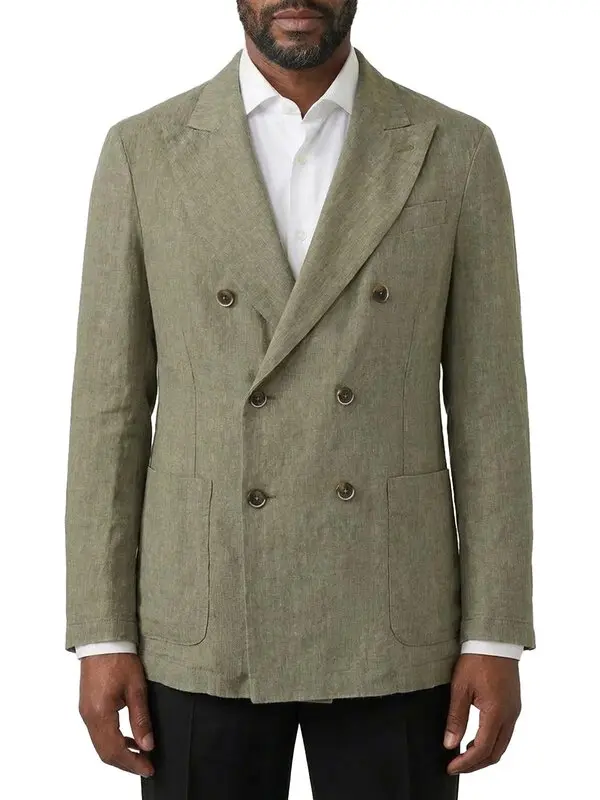 Barena Venezia Double Breasted Jacket - Beige