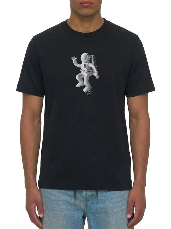 Paul Smith Printed Cotton T-shirt - Black
