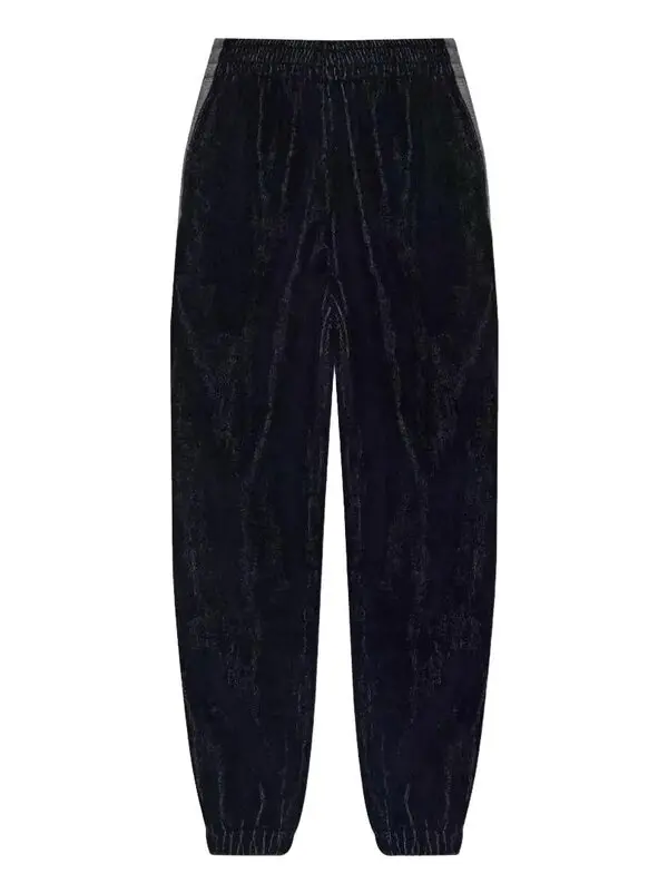 Versace Stripe Towelling Track Pants - Blue