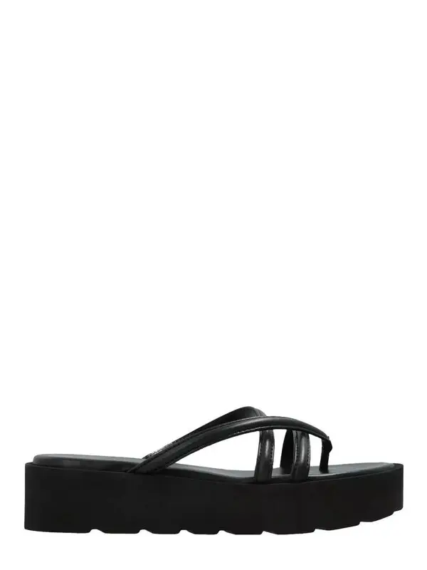 GIANVITO ROSSI Platform Sandals - Black