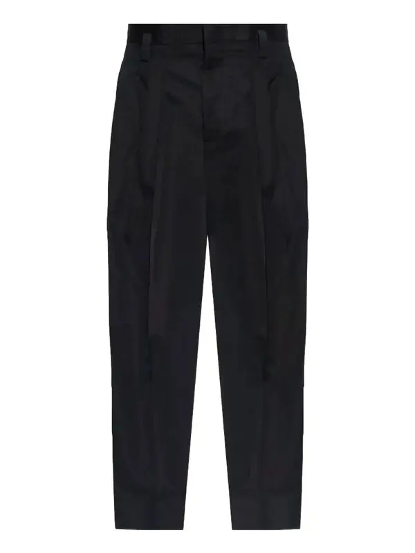 JIL SANDER Pleated Trousers - Black