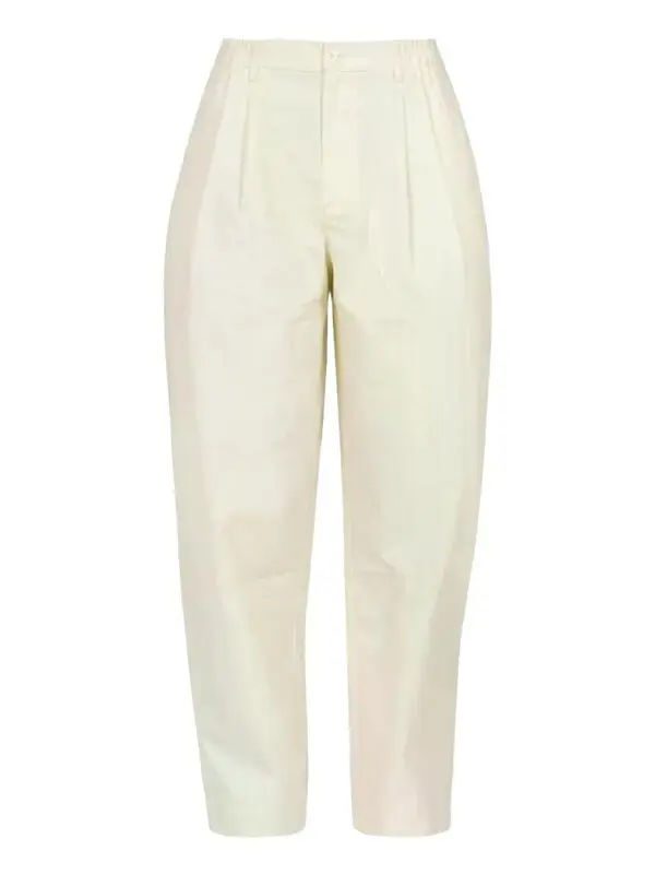 WOC Pleated Trousers - Yellow