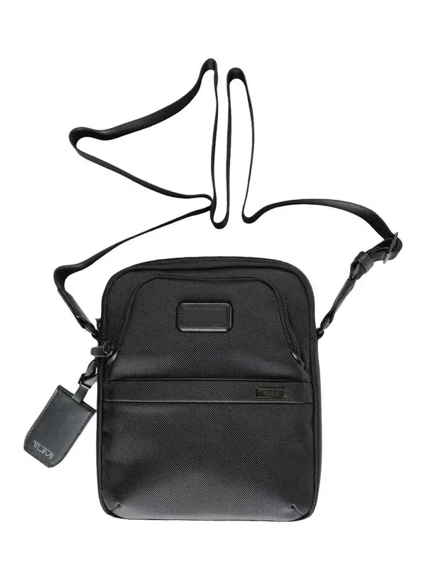 Tumi Mini Alpha Cross Body Bag - Black