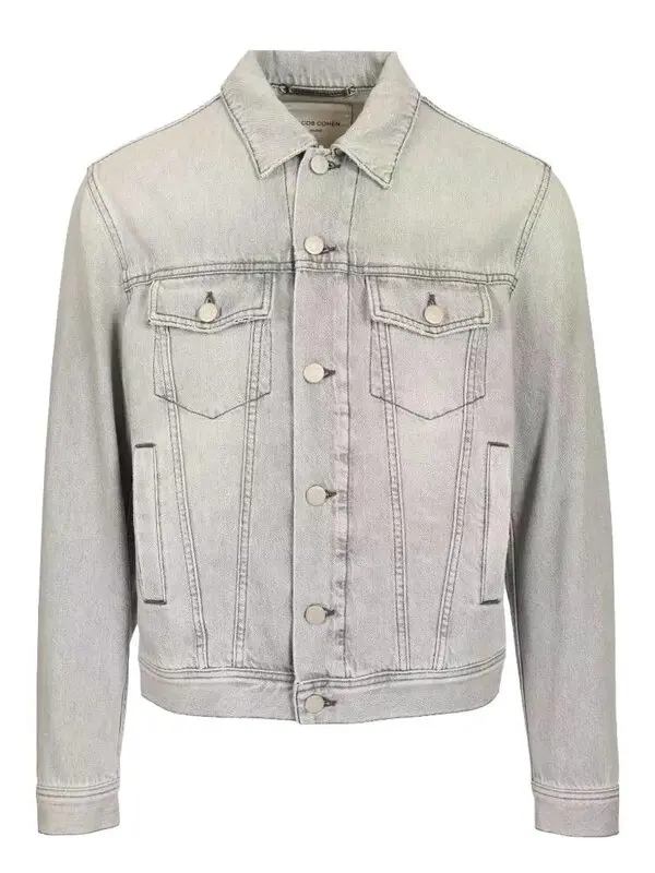 Jacob Cohen Buttoned Flap-pocket Jacket - Grey