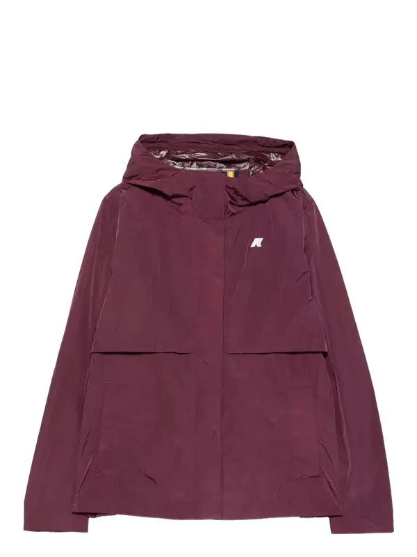 K-WAY Hooded Jacket - Purple