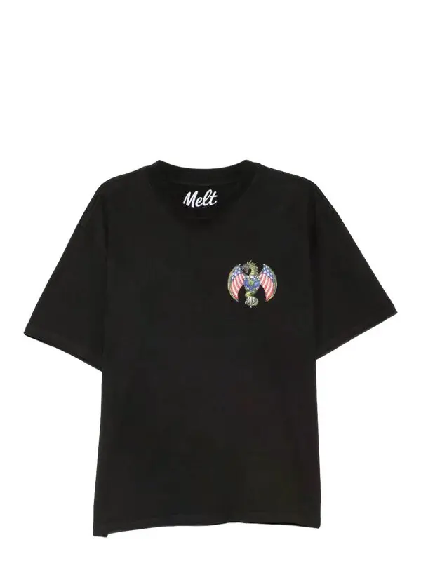 MELT Dragon-print T-shirt - Black