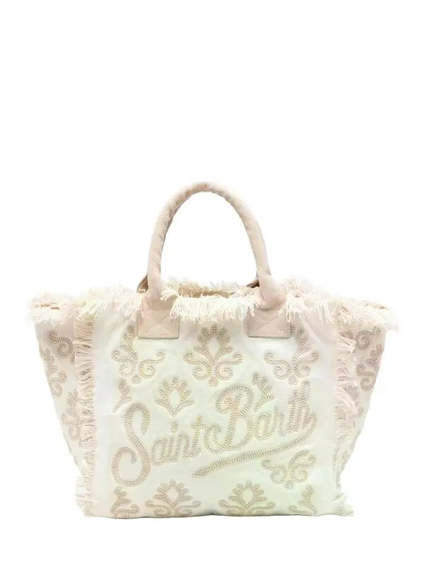 MC2 SAINT BARTH Vanity Rug Tote - Neutrals