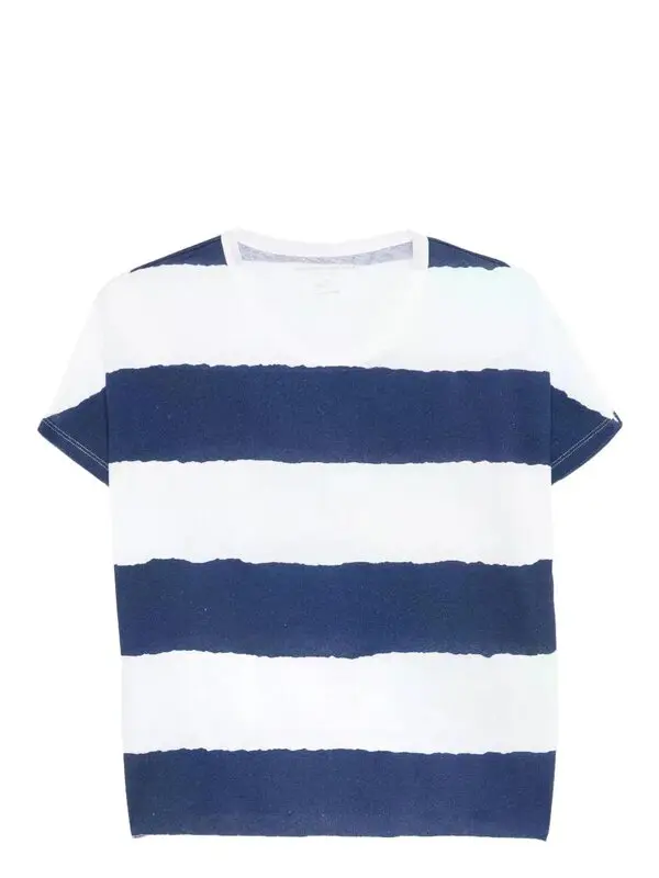 Majestic Filatures Striped T-shirt - White