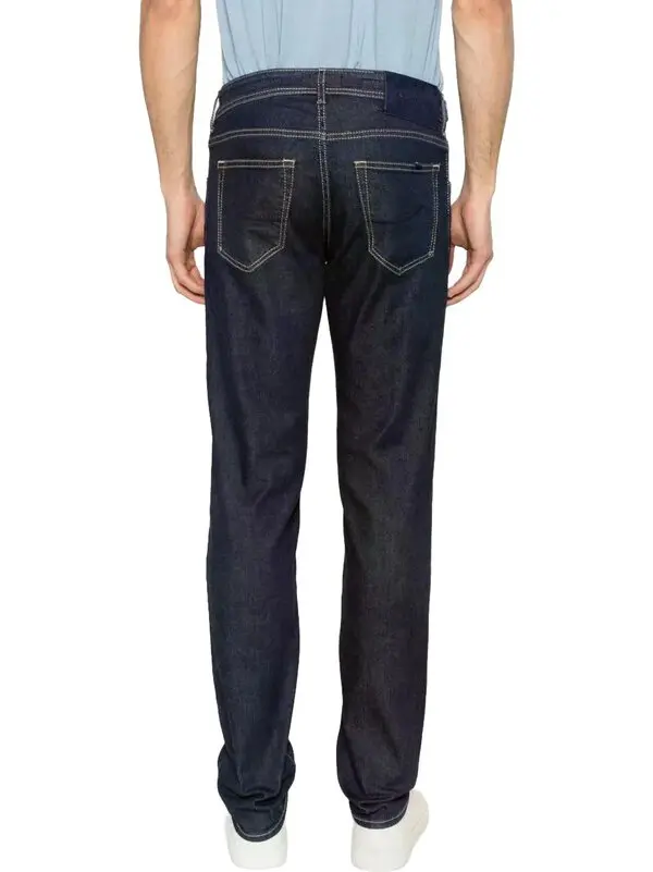 Jacob Cohen Nick Stitching Five-pocket Jeans - Blue