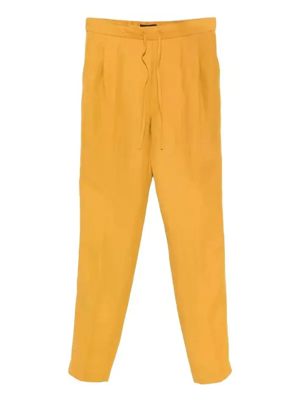 Fabiana Filippi Drawstring Trousers - Yellow