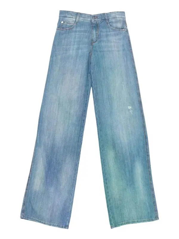 Ermanno Scervino Wide-leg Jeans - Blue