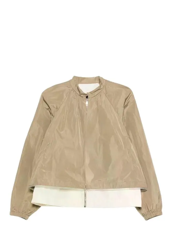 Fabiana Filippi Zip-up Bomber Jacket - Green