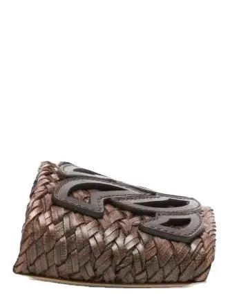Casadei Braided Sandals - Brown