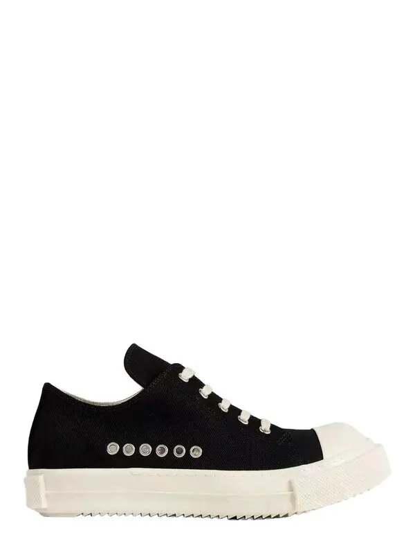 Rick Owens Round-toe Sneakers - Black
