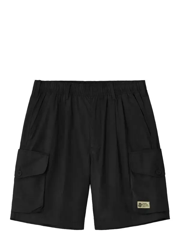 FINGERCROXX Cargo Shorts - Black