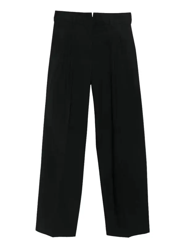 CELLAR DOOR Wendy Pleated Trousers - Black