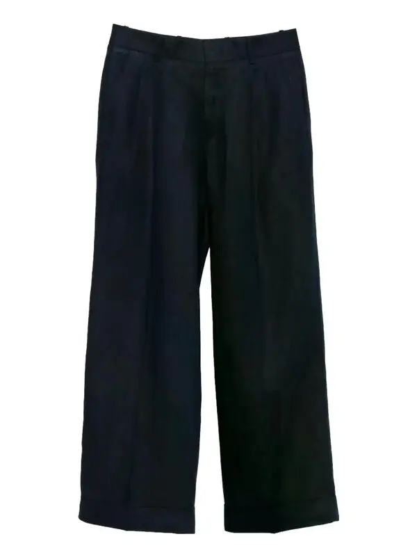 CELLAR DOOR Angie Pleated Trousers - Blue