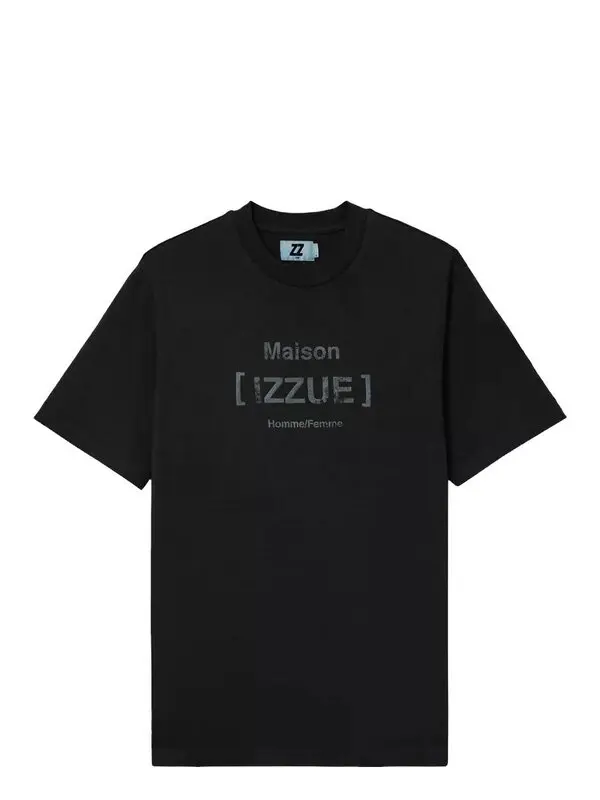 Izzue Maison Graphic T-shirt - Black