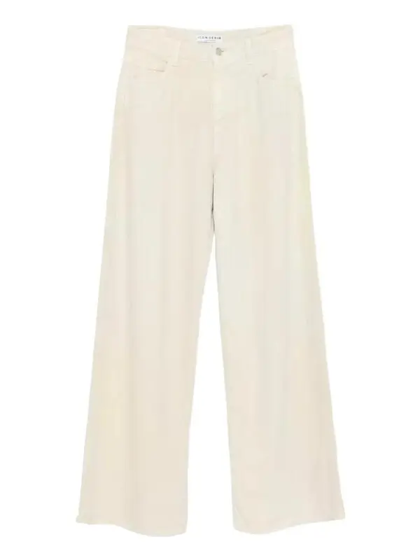 ICON DENIM LOS ANGELES Wide Leg Jeans - Neutrals