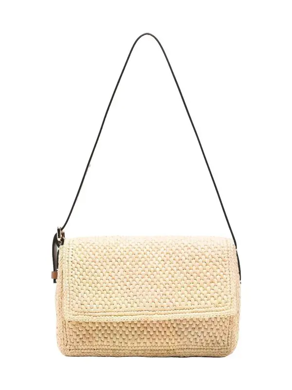 Manebí Natural Leather Shoulder Bag - Neutrals