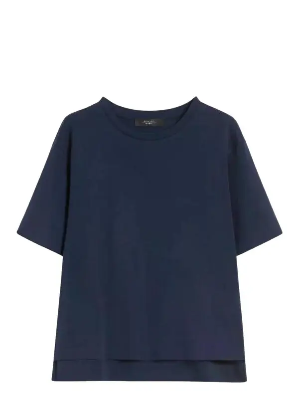Max Mara Crew-neck T-shirt - Blue