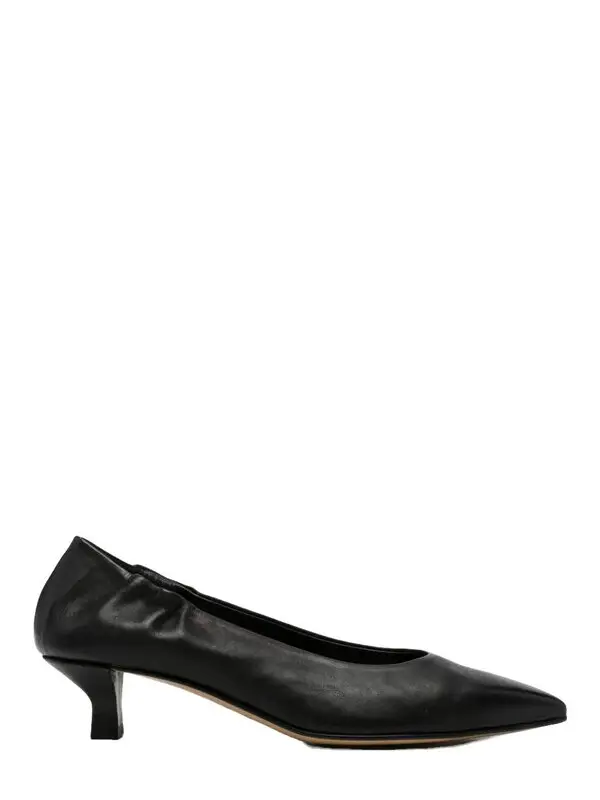 POMME D´OR Pointed-toe Leather Pumps - Black