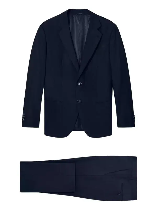 Giorgio Armani Single-breasted Suit - Blue
