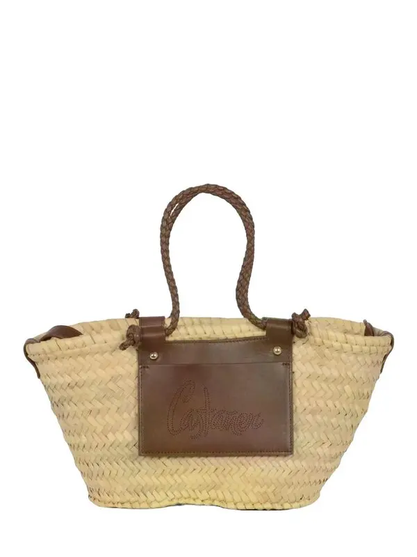 CastaÑer Campania Top-handle Tote - Neutrals